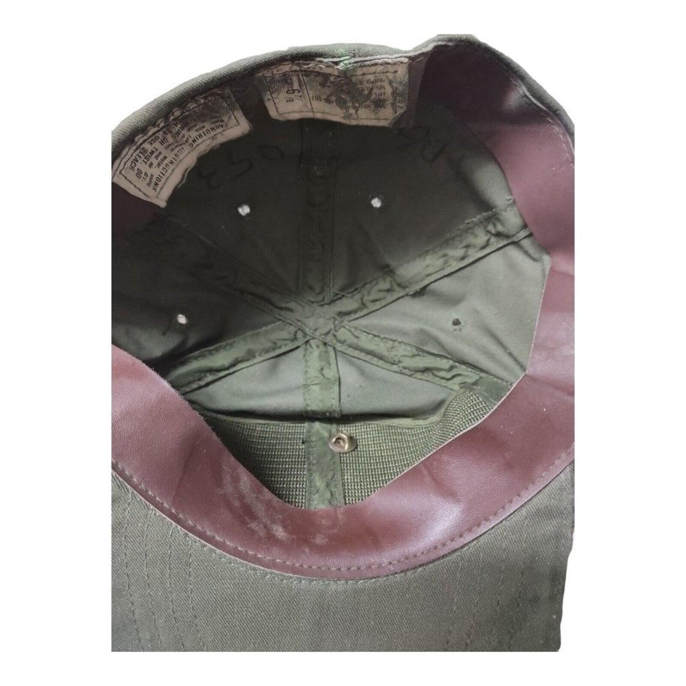 Vintage 70s Army Military Hot Weather Baseball Cap Ha… - Gem